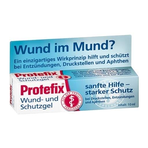 For pressure points, inflammation, aphthae, PROTEFIX wound and ...