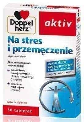 For stress and fatigue DOPPELHERZ x 30 tablets UK – ELIVERA UK