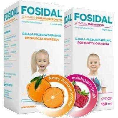 FOSIDAL raspberry flavor 2 mg / ml + 150 ml syringe UK – ELIVERA UK