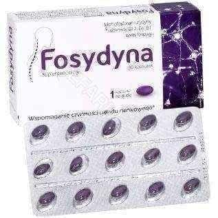 Fosydyna PLUS x 30 capsules, uridine monophosphate, brain energy, brain ...