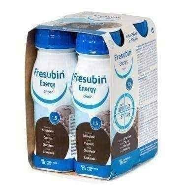 FRESUBIN ENERGY DRINK chocolate flavor 4 x 200ml UK – ELIVERA UK