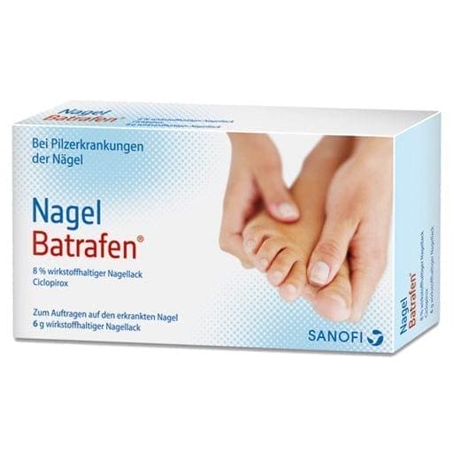 Fungal diseases of the nails, ciclopirox, NAGEL BATRAFEN solution UK ...