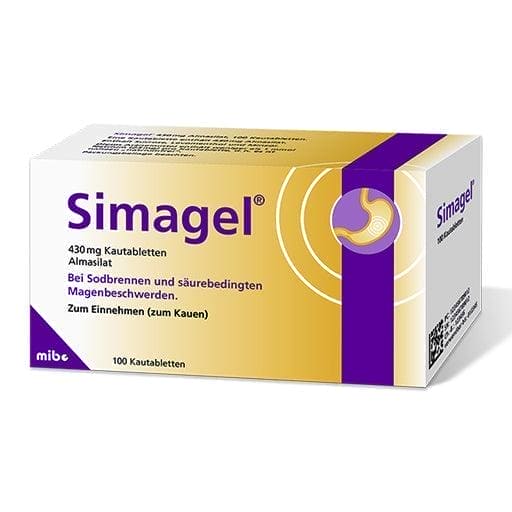 Gastric ulcer, duodenal ulcer, Almasilate, SIMAGEL chewable tablets UK ...