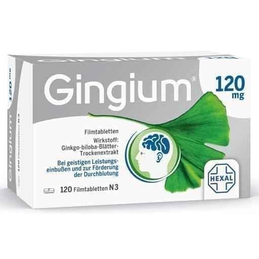 GINGIUM 120 mg film-coated 120 tablets UK – ELIVERA UK