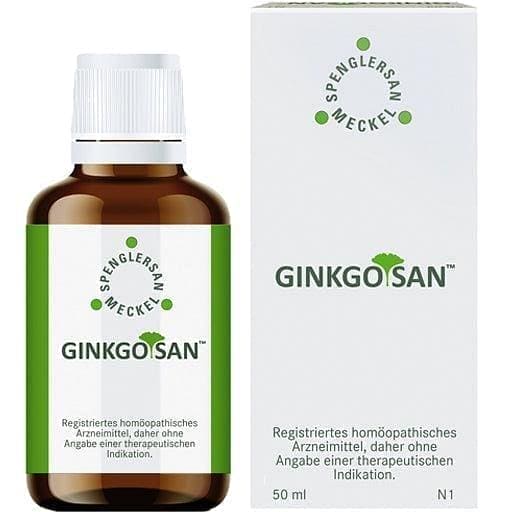 GINKGOSAN drops, poor circulation, asthma, tinnitus, dizziness UK ...