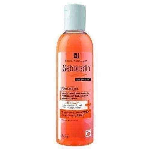 Ginseng shampoo SEBORADIN Regenerating 200ml – ELIVERA UK