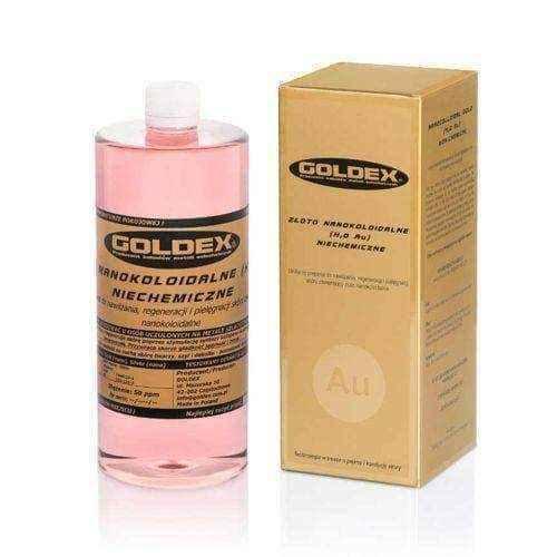 Goldex Gold Nanokoloidalne non-chemical 1000ml UK – ELIVERA UK