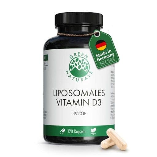 GREEN NATURALS Vitamin D3 liposomal high-dose capsules – ELIVERAGroup ...