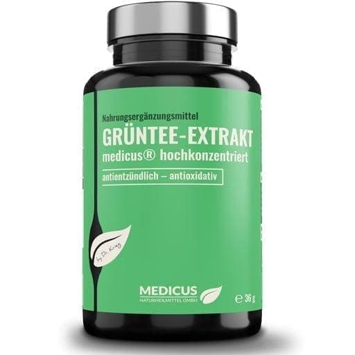 GREEN TEA EXTRACT medicus highly concentrated, EGCG, piperine – ELIVERA UK