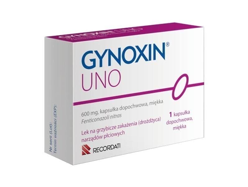 Gynoxin UNO, vulvovaginitis, vaginal discharge, antifungal UK – ELIVERA UK
