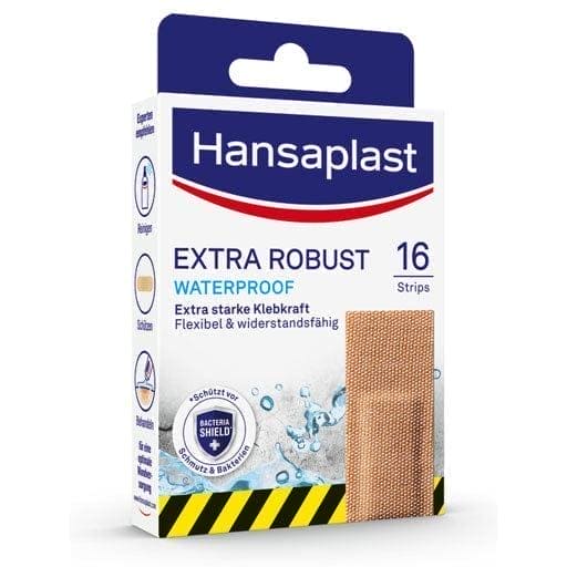 HANSAPLAST extra robust waterproof plaster strips UK – ELIVERA UK