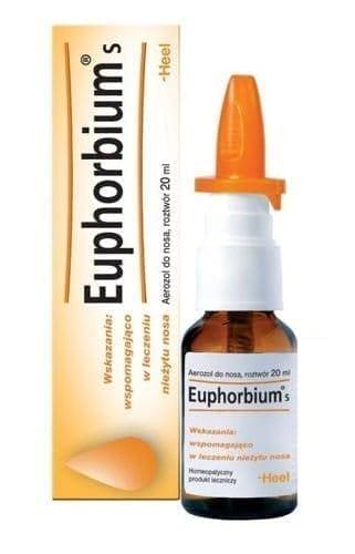 HEEL Euphorbium S rhinitis of various etiology (viral, bacterial ...