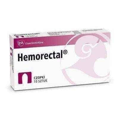 HEMORECTAL suppositories x 10 home remedies for hemorrhoids – ELIVERA UK