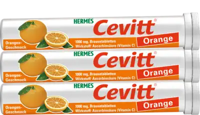 HERMES Cevitt Orange effervescent tablets – ELIVERA UK