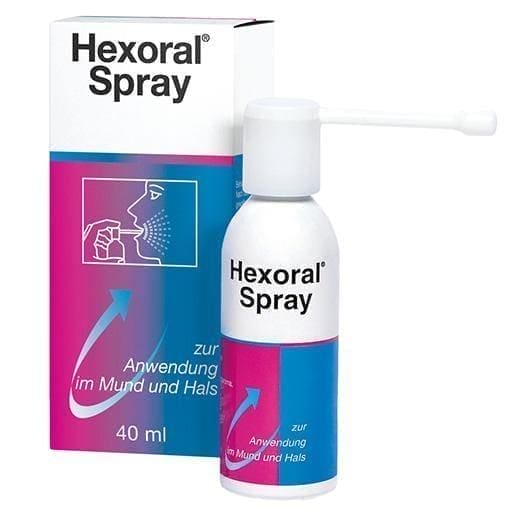 HEXORAL throat spray 40ml., HEXORAL spray – ELIVERA UK