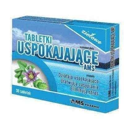 Hop extract, lemon balm extract, extract of passion, Calm AMS tablets ...