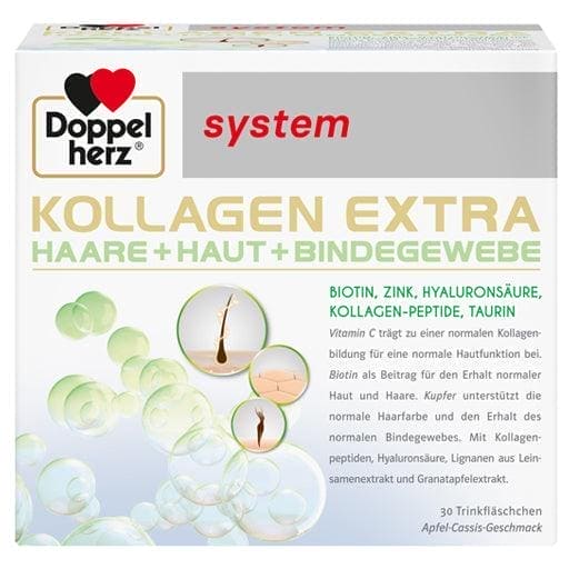 Hyaluronic acid, Collagen, Doppelherz, Collagen Extra system drinking ...