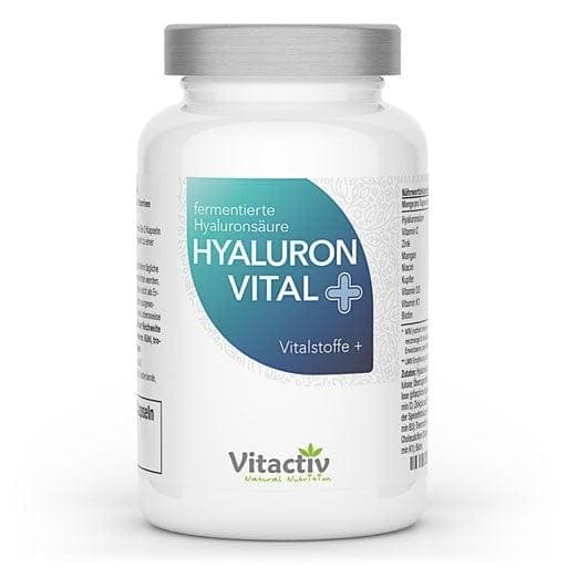Hyaluronic acid, HYALURON VITAL plus capsules UK – ELIVERA UK