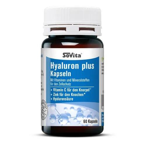 hyaluronic acid, SOVITA Hyaluron plus Capsules UK – ELIVERA UK