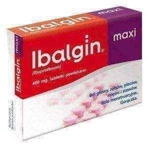 IBALGIN MAXI 400mg x 24 tablets – ELIVERA UK