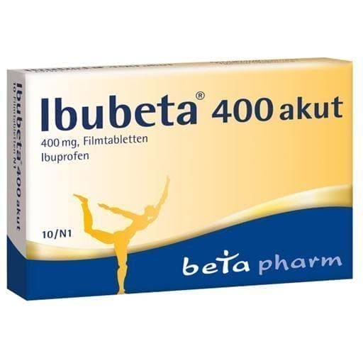 IBUBETA 400 acute film-coated tablets – ELIVERA UK