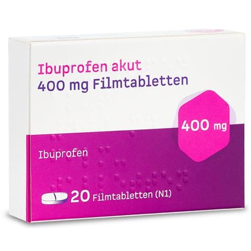 IBUPROFEN acute 400 mg film-coated tablets UK – ELIVERA UK