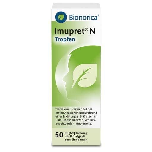 IMUPRET N drops 50 ml sore throat cure UK – ELIVERA UK