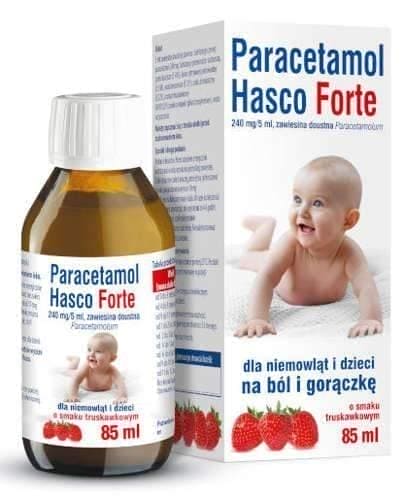 Infant paracetamol Hasco Forte oral suspension – ELIVERAGroup.co.uk, UK