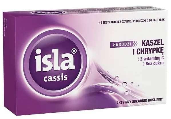 ISLA taste blackcurrant Cassis x 60 Tablets - throat lozenges UK-USA UK ...