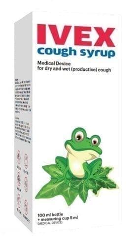 Ivex syrup 100ml, ivy, thyme and marshmallow UK – ELIVERA UK