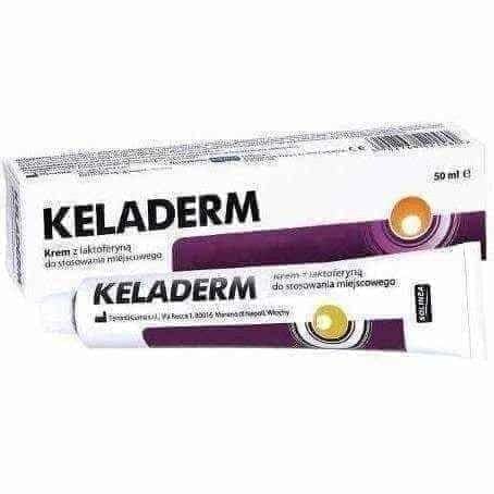Keladerm cream with lactoferrin 50ml UK – ELIVERA UK