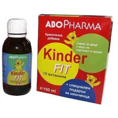 Kinder Fit Multivitamin syrup for boys 150ml. UK – ELIVERA UK