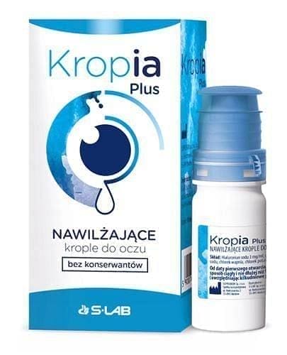 Kropia Plus Dry eye drops without preservatives UK – ELIVERA UK