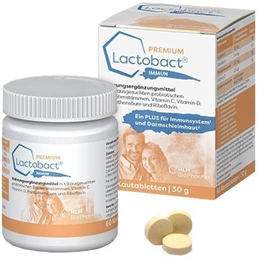 LACTOBACT PREMIUM IMMUNE chewable tablets 60 pcs UK – ELIVERA UK