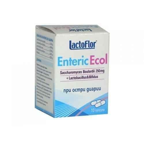 LACTOFLOR ENTERIC ECOL in acute diarrhea 10 capsules UK – ELIVERA UK