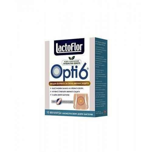 LACTOFLOR OPTI 6, 30 capsules – ELIVERA UK