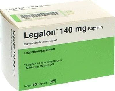 LEGALON 140 hard capsules 60 pc toxicity damage liver – ELIVERA UK