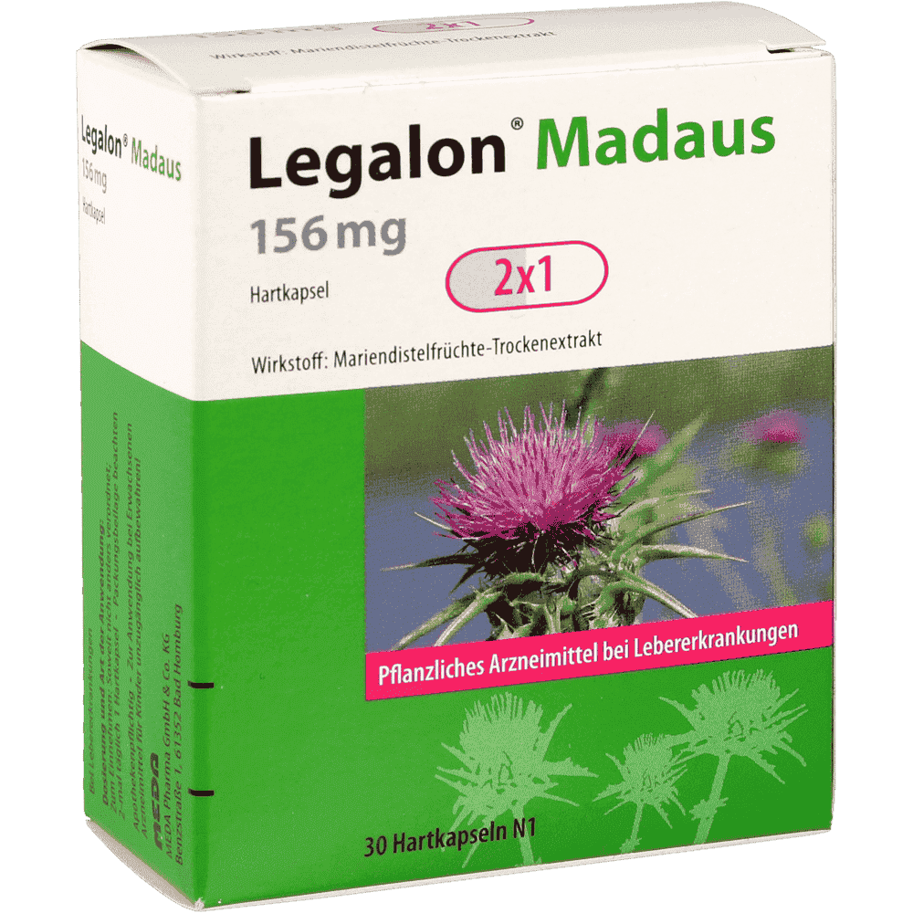 LEGALON Madaus 156 mg milk thistle benefits UK – ELIVERA UK