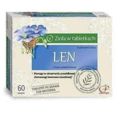 LEN linseed oil x 60 lozenges, electrolyte balance – ELIVERA UK