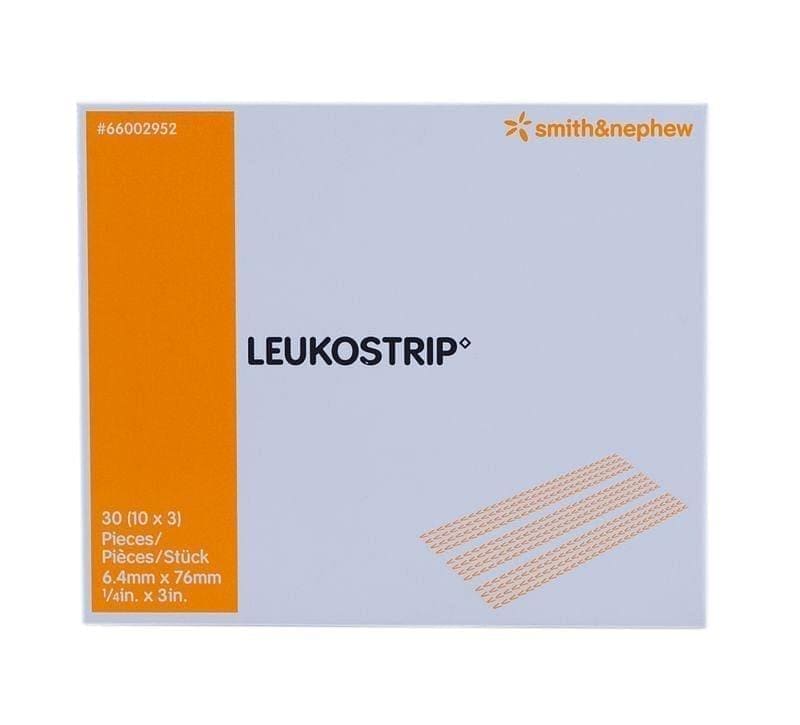 LEUKOSTRIP skin closures, wound closure strips 6.4x76 mm UK – ELIVERA UK