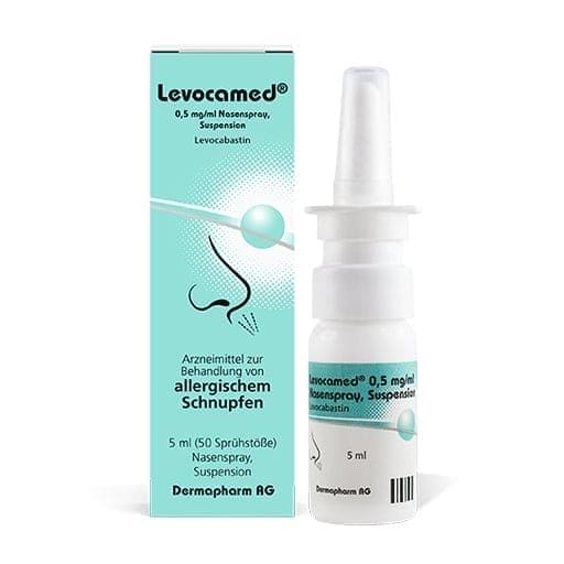 LEVOCAMED 0.5 mg, ml nasal spray suspension UK – ELIVERA UK