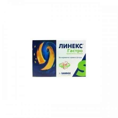 LINEX GASTRO 16 capsules Lactic acid bacteria (probiotics) UK – ELIVERA UK