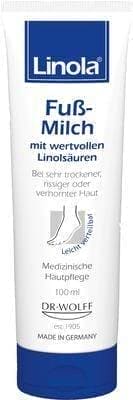 LINOLA foot milk 100 ml – ELIVERAGroup.co.uk, UK