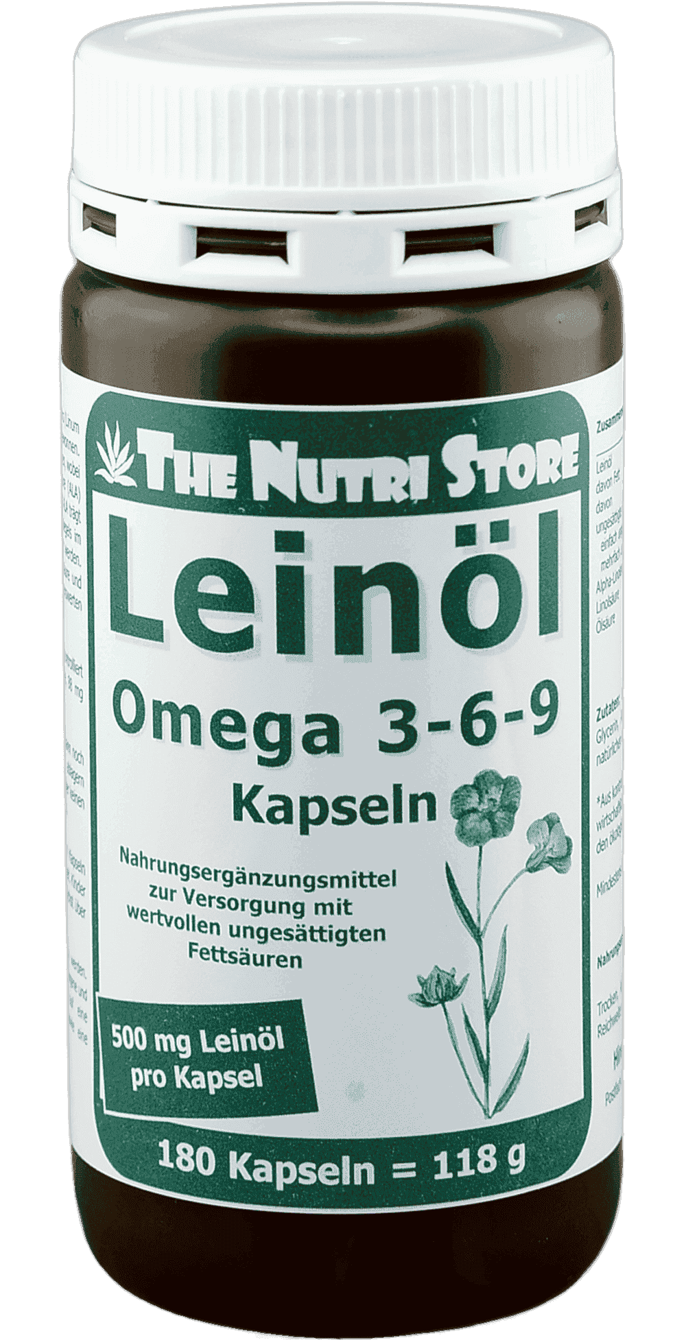 LINSEED OIL 500 mg capsules 180 pc, linseed oil benefits UK – ELIVERA UK