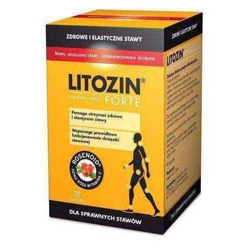 LITOZIN Forte x 90 capsules, knee arthritis, osteoarthritis symptoms ...