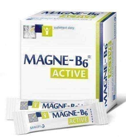 Magne B6 Active x 20 sachets UK – ELIVERA UK