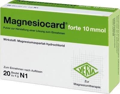 MAGNESIOCARD forte magnesium deficiency – ELIVERAGroup.co.uk, UK