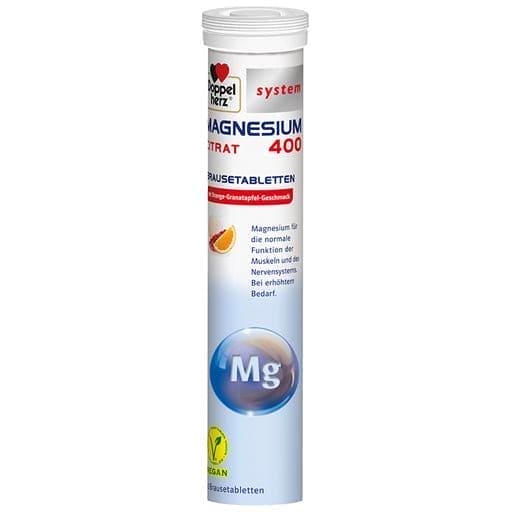 Magnesium 400 citrate system effervescent tablets – ELIVERAGroup.co.uk, UK