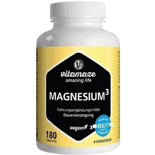 MAGNESIUM complex citrate 350 mg / oxide / carbon. vegan UK – ELIVERA UK