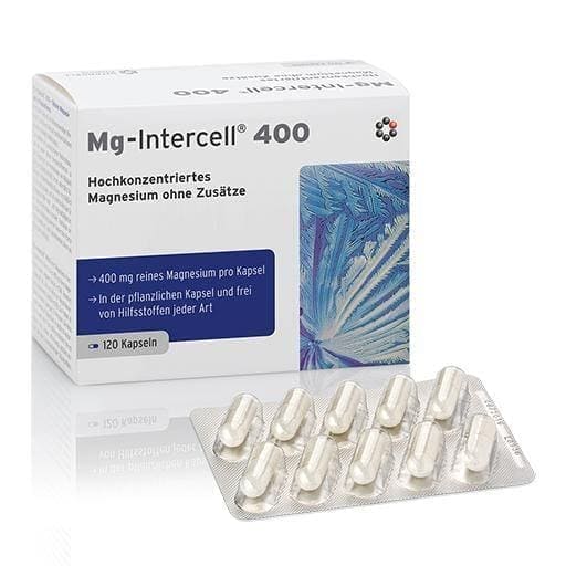 Magnesium MG-INTERCELL 400 capsules 60 pcs UK – ELIVERA UK